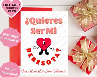 Bad Bunny Birthday Card Bad Bunny Card in Spanish Vamo A - Etsy