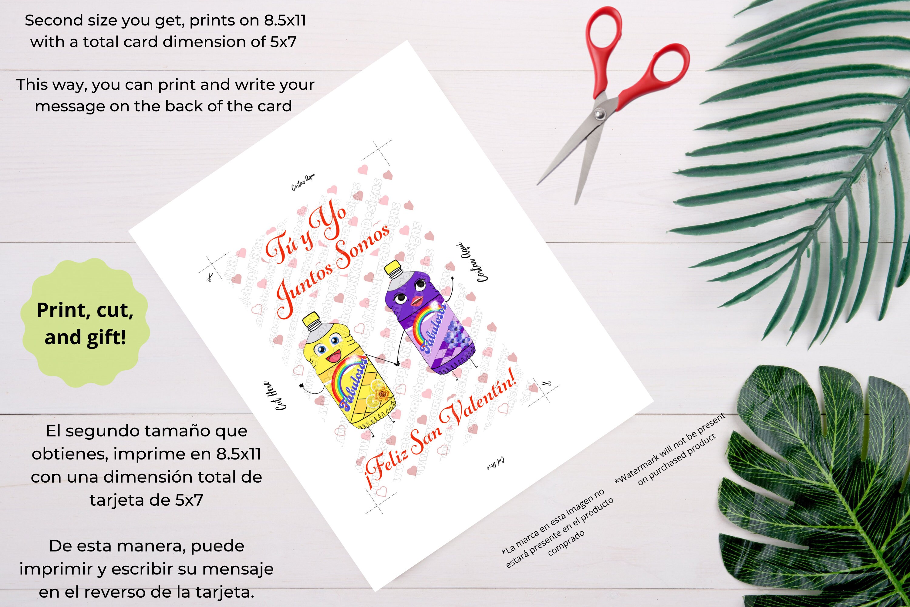Tarjeta De San Valentin, Downloadable Funny Latino Valentine Greeting ...