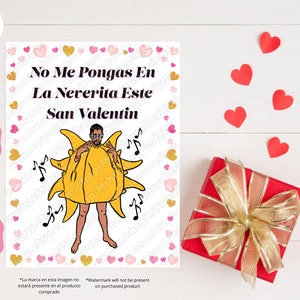 Bad Bunny Valentine Card La Neverita Tarjeta De San Valentin Tarjeta De ...