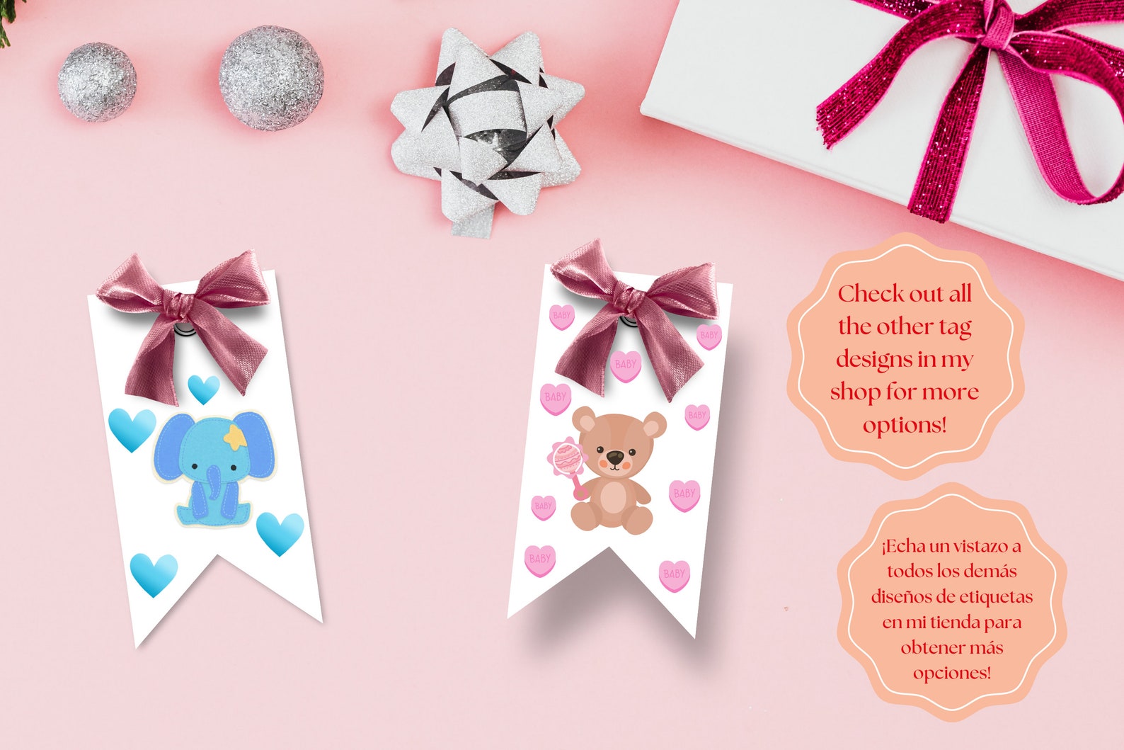 Printable Canva Tag Template Shapes for 2x4 Inch Tags Hang - Etsy