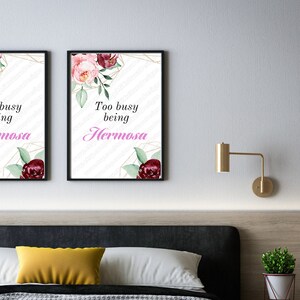 Hermosa Wall Art - Hermosa Latina Wall Art Mujer Poderosa Wall Art Too ...