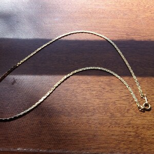 Vintage Korea Stamped Gold Tone Chain - Etsy