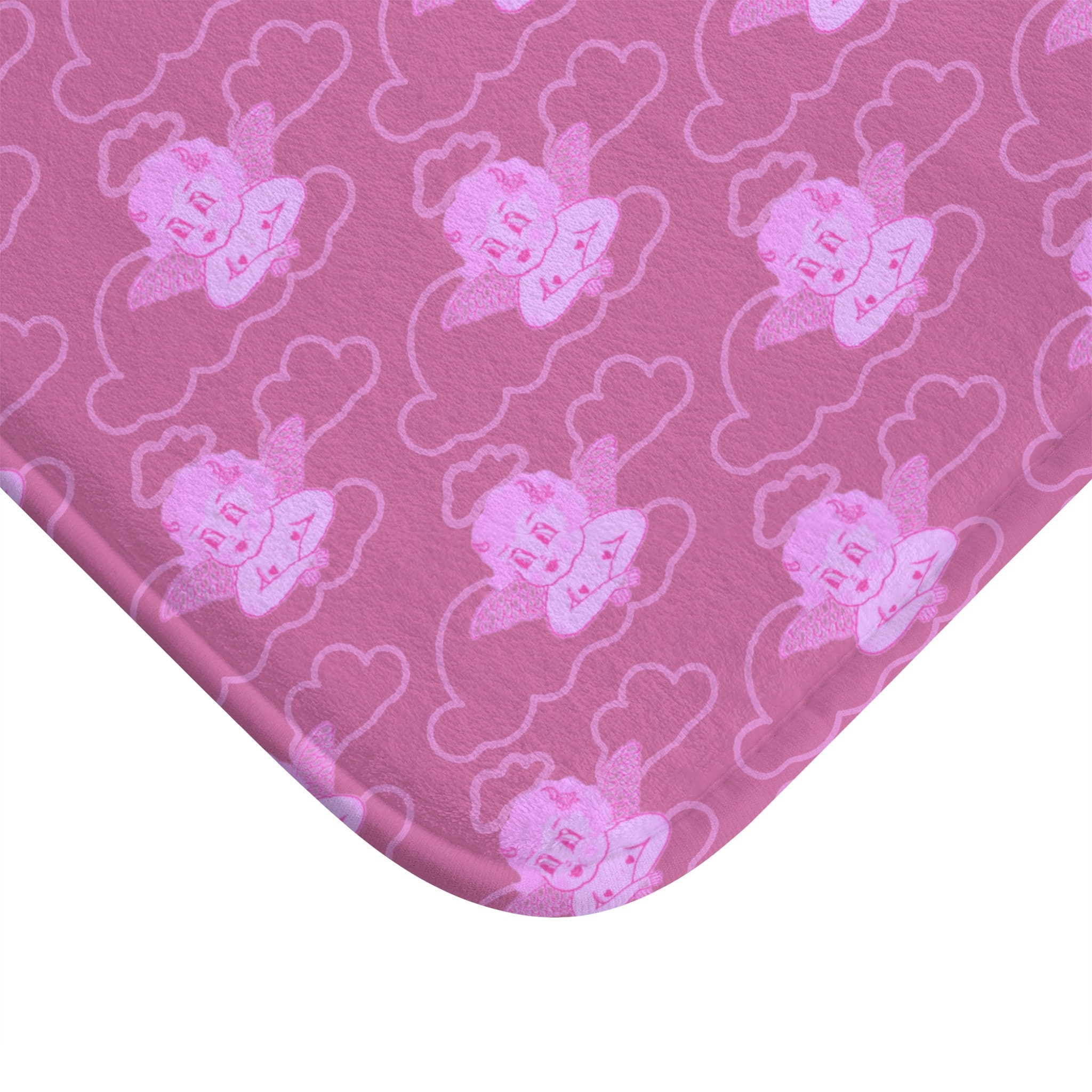 Baby Angel Pattern Floormat, Bathroom Bathmat - Etsy