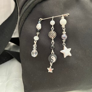 CLEARANCE! Safety Pin Bag Charms | Bag Pin | Bag Charms - Etsy