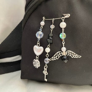 CLEARANCE! Safety Pin Bag Charms | Bag Pin | Bag Charms - Etsy