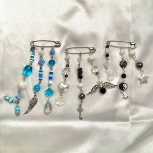 CLEARANCE! Safety Pin Bag Charms | Bag Pin | Bag Charms - Etsy