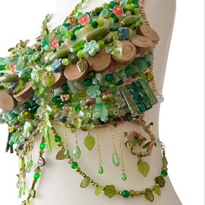 Butterfly Beaded Bralette, Body Jewelry, Beaded Top, Fairycore ...