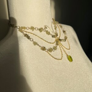 Annabella Necklace, Butterfly Necklace, Crystal Jewelry, Cottagecore ...