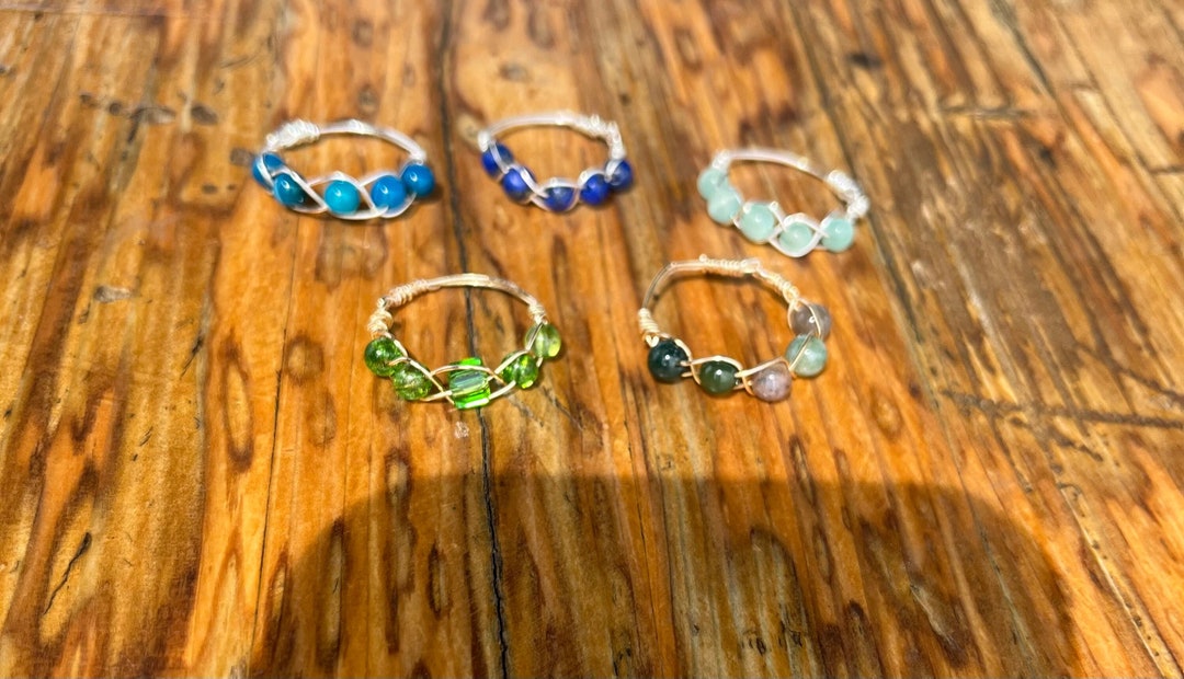 Omaticaya and Metkayina Inspired Rings, Avatar Inspired, Braided Ring ...