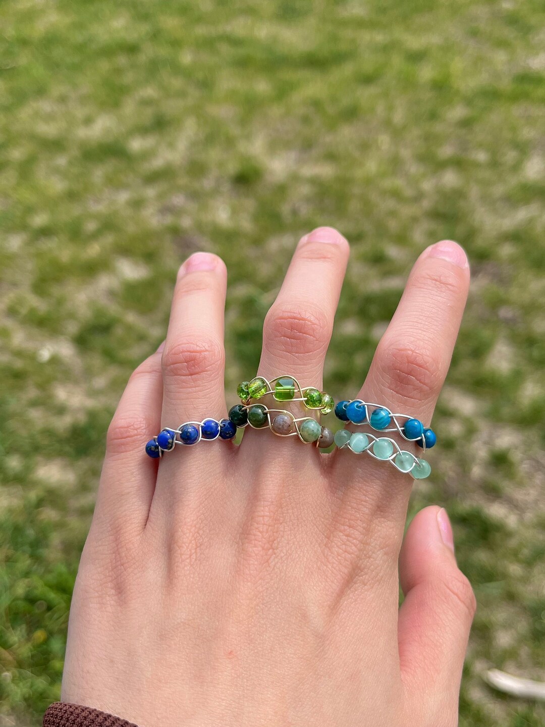 Avatar Inspired Wire Rings Braided Rings - Etsy