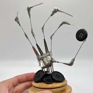 The Beldams Hands, Coraline Characters Inspired, Needle Hands, Button Eyes - Etsy