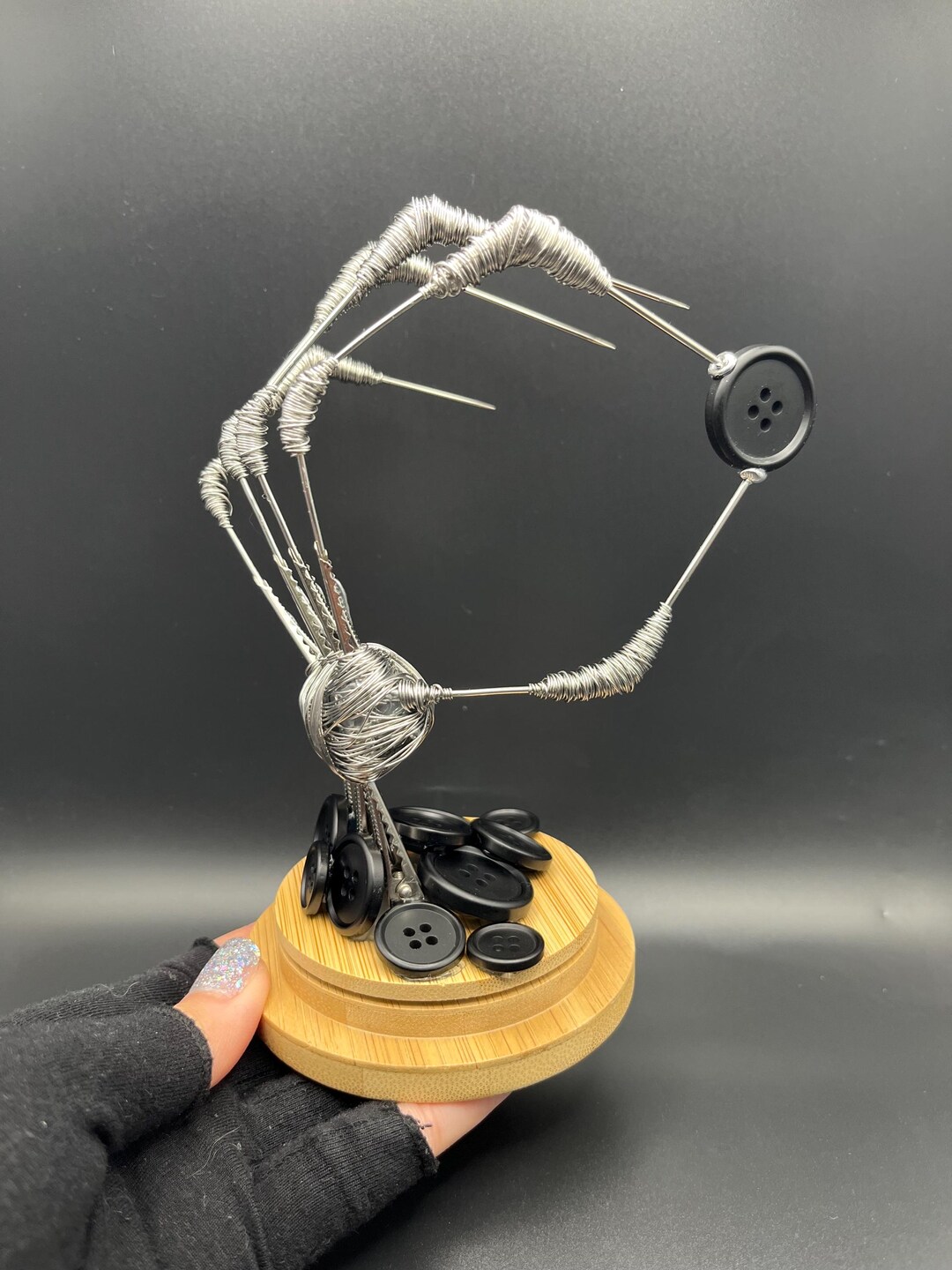 Buy The Beldams Hands, Coraline Characters Inspired, Needle Hands, Button Eyes Online in India ...