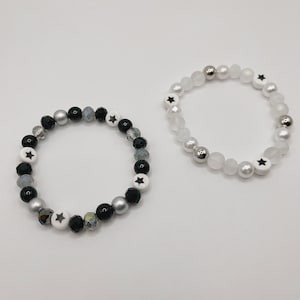 Gojo and Geto Bracelet, Matching Bracelets, Best Friends, JJK Inspired ...
