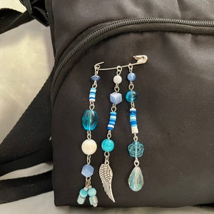 CLEARANCE! Safety Pin Bag Charms | Bag Pin | Bag Charms - Etsy