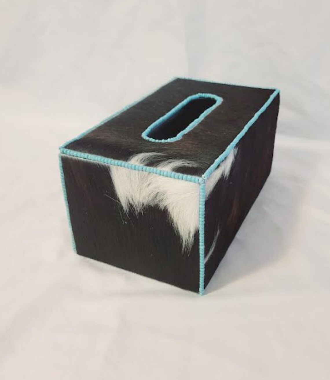 Cowhide Tissue Holder - Etsy
