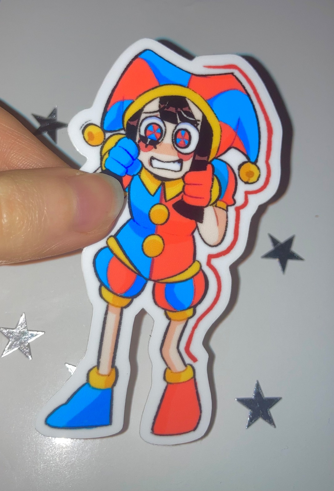 The Amazing Digital Circus - Pomni Sticker - Etsy
