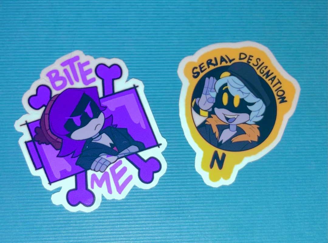 Murder Drones Uzi and N Sticker - Etsy New Zealand