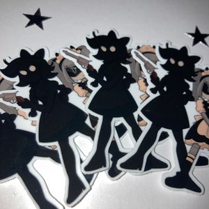 Murder Drones Serial Designation J and Tessa Sticker - Etsy