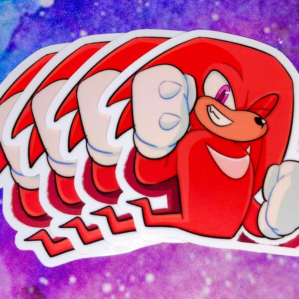 Knuckles the Echidna Shirt - Etsy