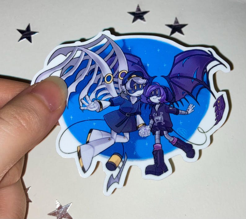 Murder Drones - N and Uzi Nuzi Sticker - Etsy