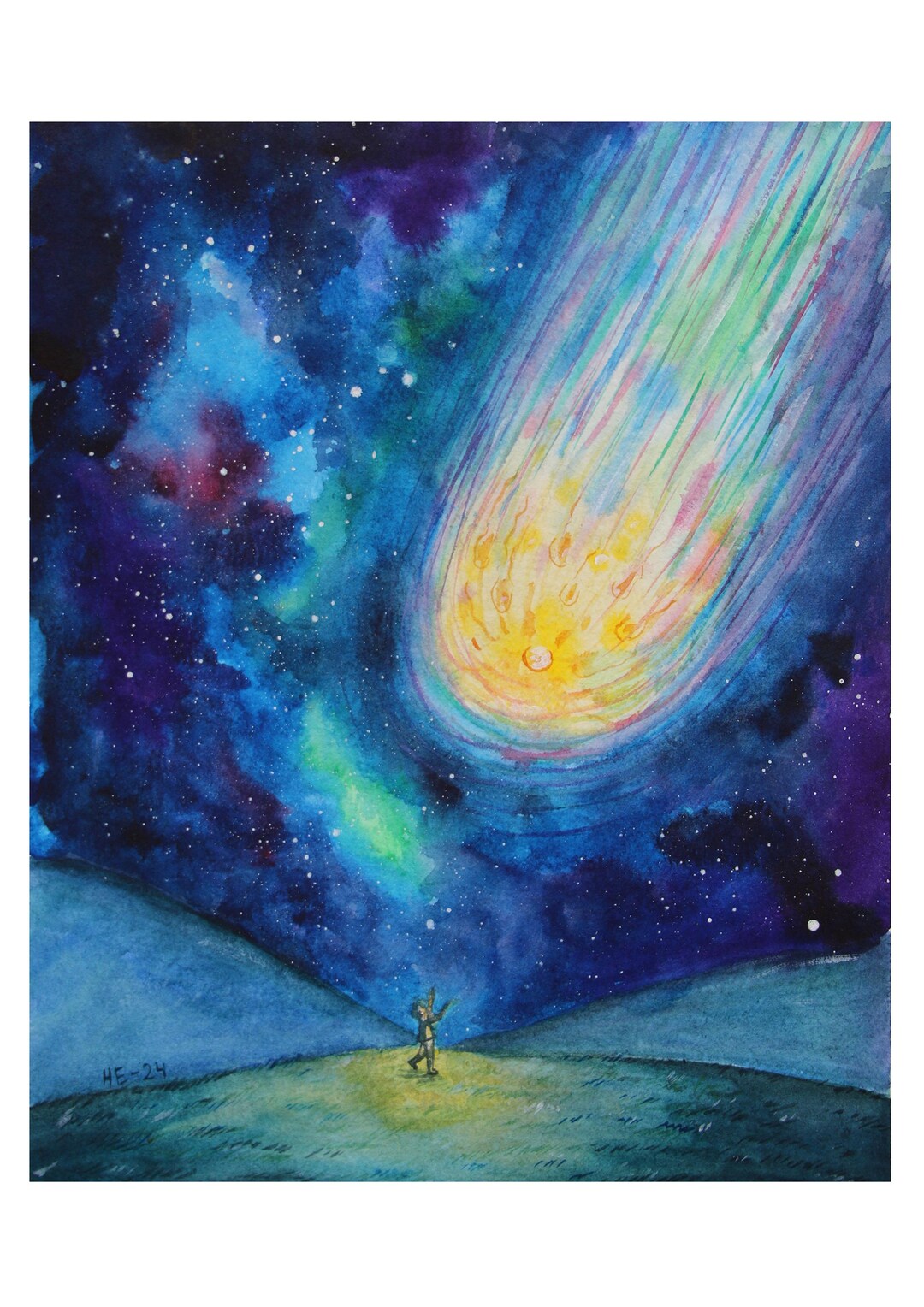 Catching Falling Stars A4, A5 and A6 - Etsy