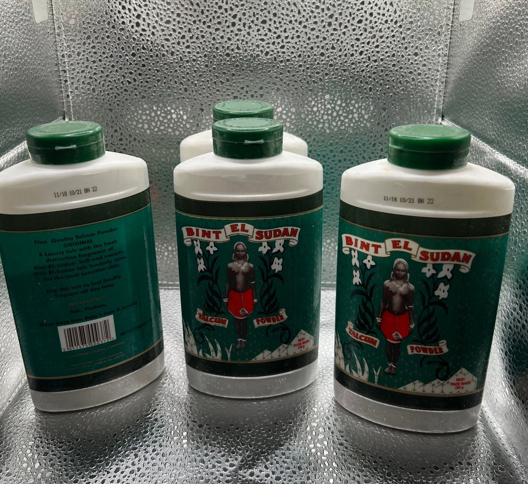 Bint El Sudan Talcum Powder, 250g. Cost: 20.00/per Bottle. - Etsy
