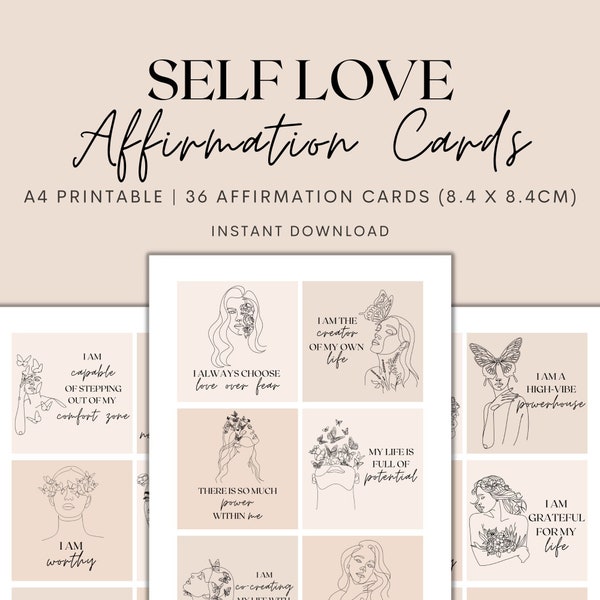 Self Love Cards - Etsy