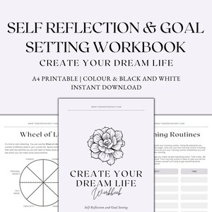 Self-reflection & Goal Setting Workbook 2022 Goal Setting - Etsy Canada