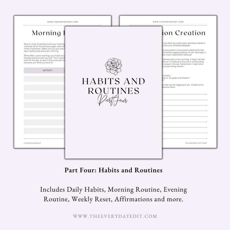 Self-reflection & Goal Setting Workbook 2022 Goal Setting - Etsy