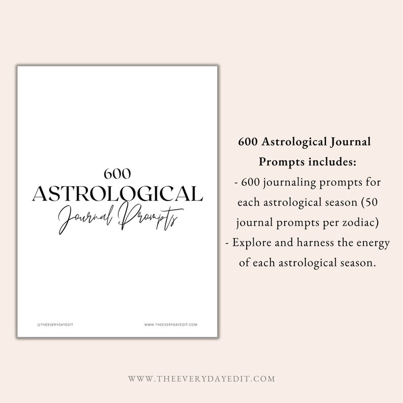 Shadow Work Journal Printable Bundle Self Discovery Journal Prompts
