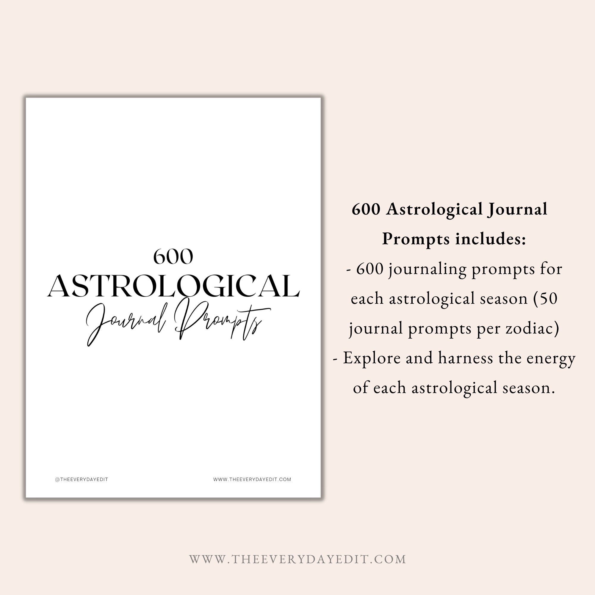 Shadow Work Journal Printable Bundle, Self Discovery Journal Prompts ...