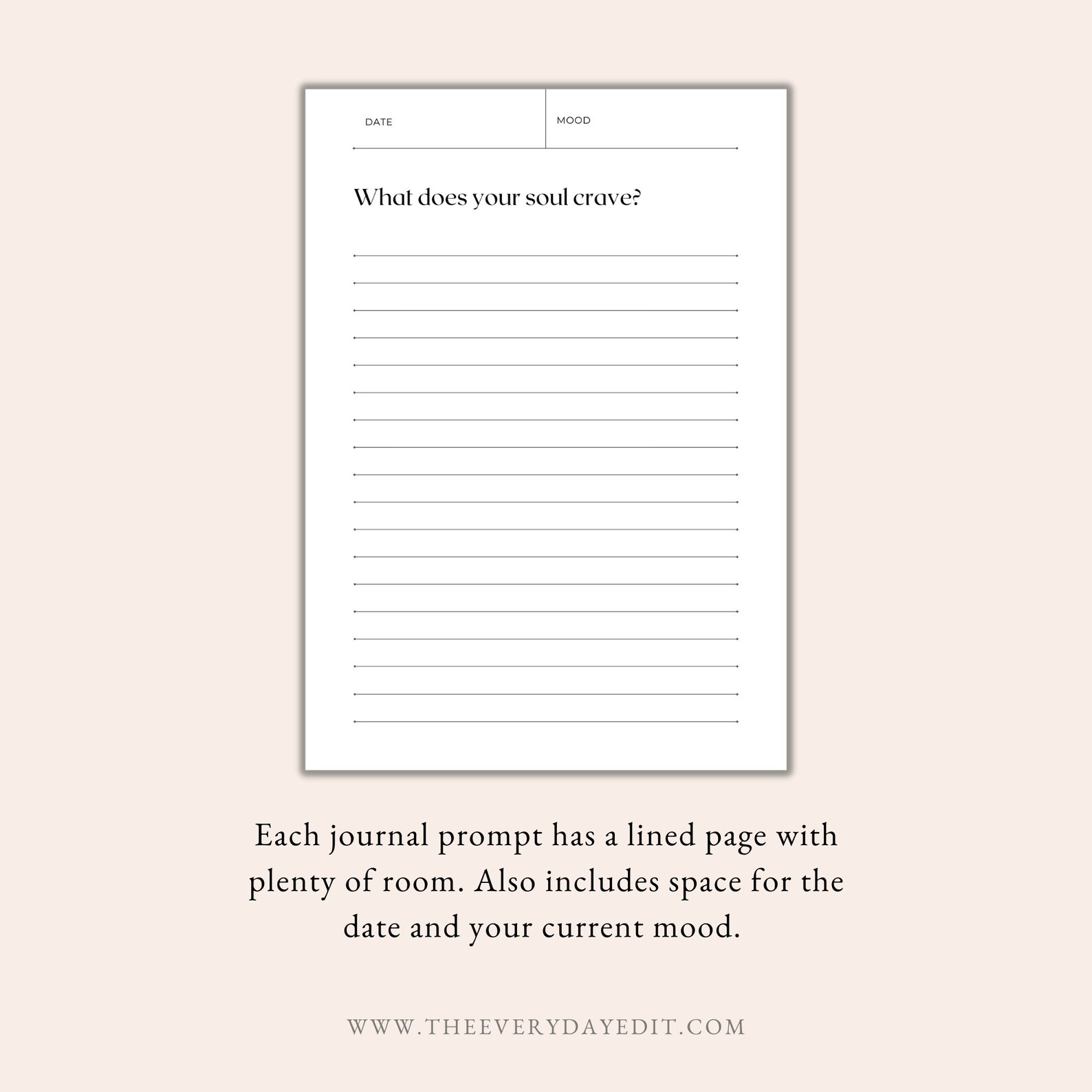 Manifestation Journal, Printable Manifestation Journal Prompts ...