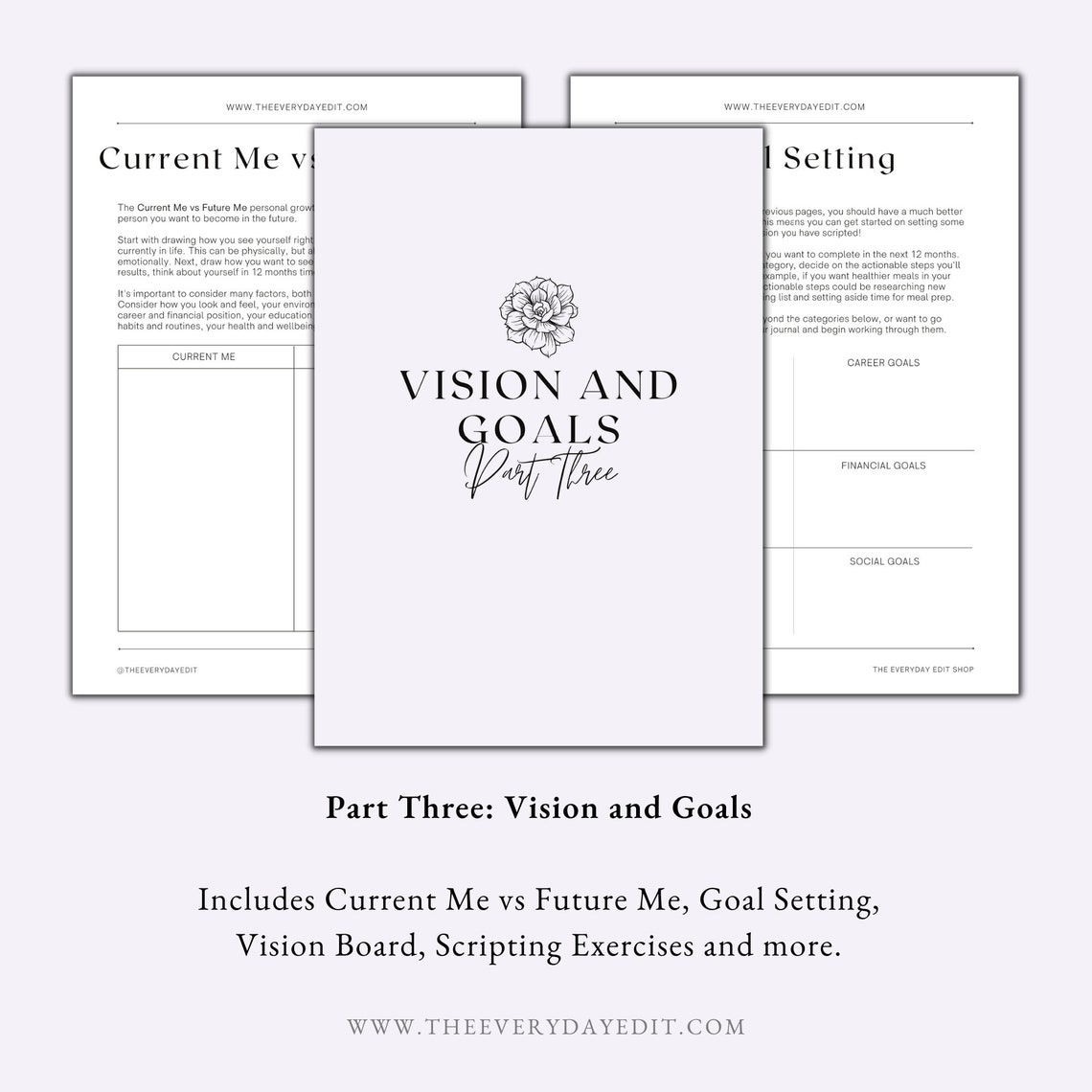 Self-reflection & Goal Setting Workbook 2022 Goal Setting - Etsy