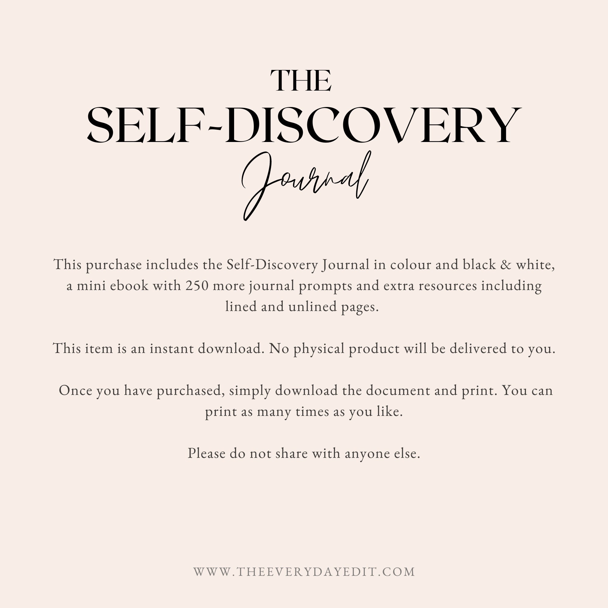 Self-discovery Journal Prompts Shadow Work Journal Mini - Etsy Australia