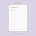 Tutorial Notes Tracker Printable, College Tutorial Notes, Lined Note ...