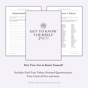 Self-reflection & Goal Setting Workbook, 2025 Goal Setting Workbook ...
