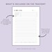 Lab Notes Tracker Printable, Lab Notes Paper, Lined Notes Page, College ...