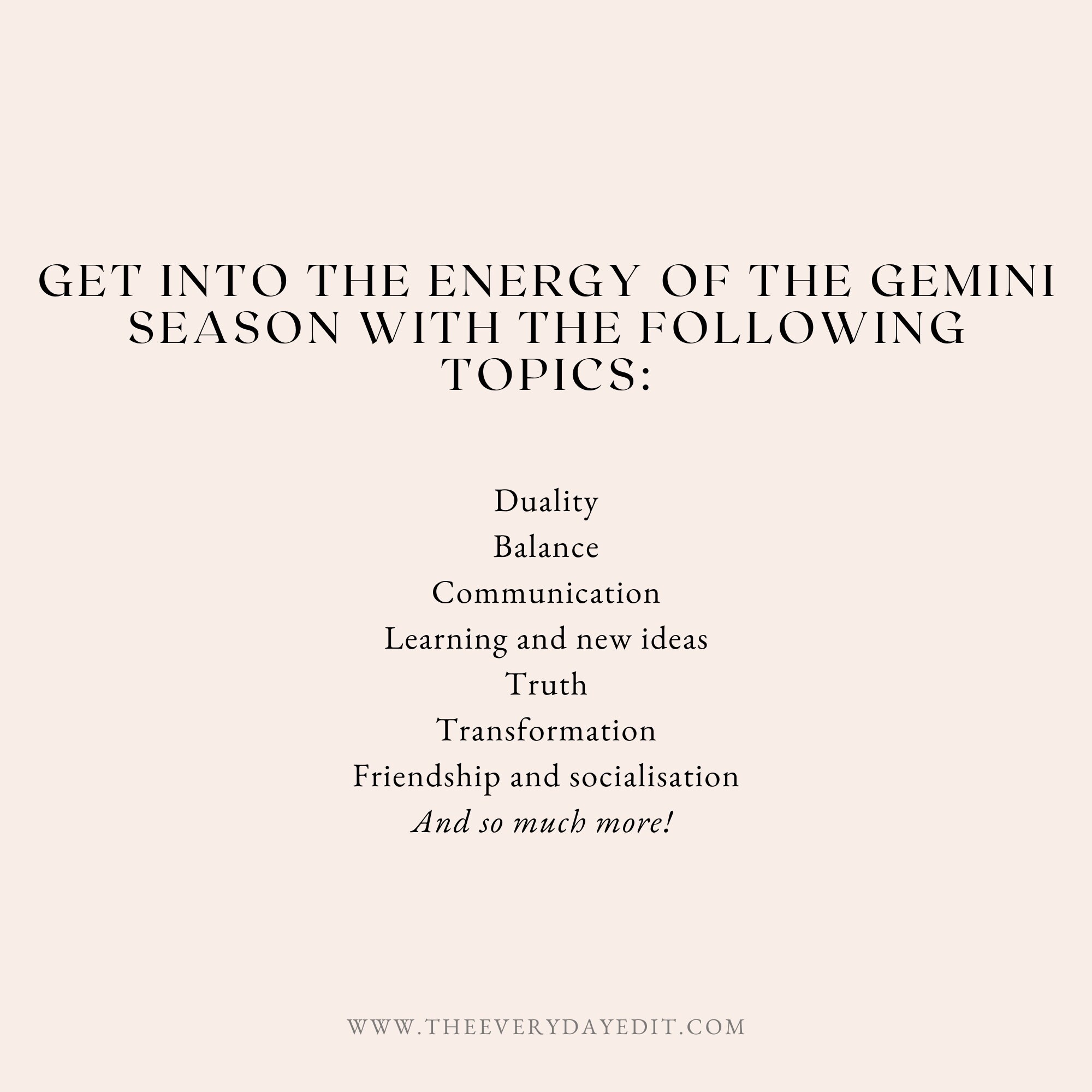 Gemini Season Journal Prompts Printable, Astrology Journal, Self ...