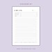 Lab Notes Tracker Printable, Lab Notes Paper, Lined Notes Page, College ...