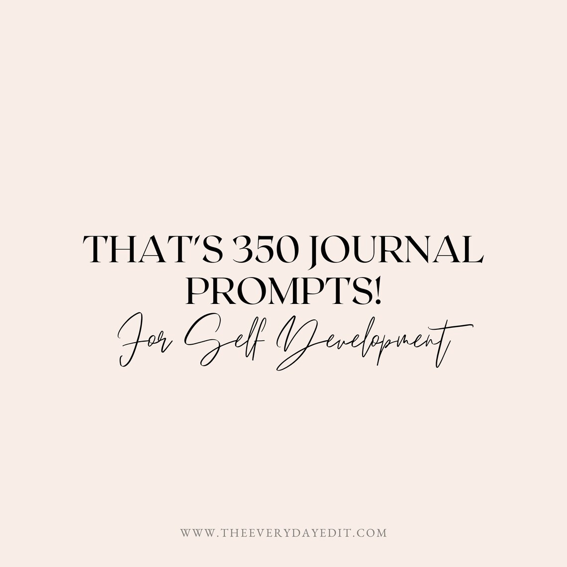 Self Development Journal Prompts Bundle Printable Journaling - Etsy