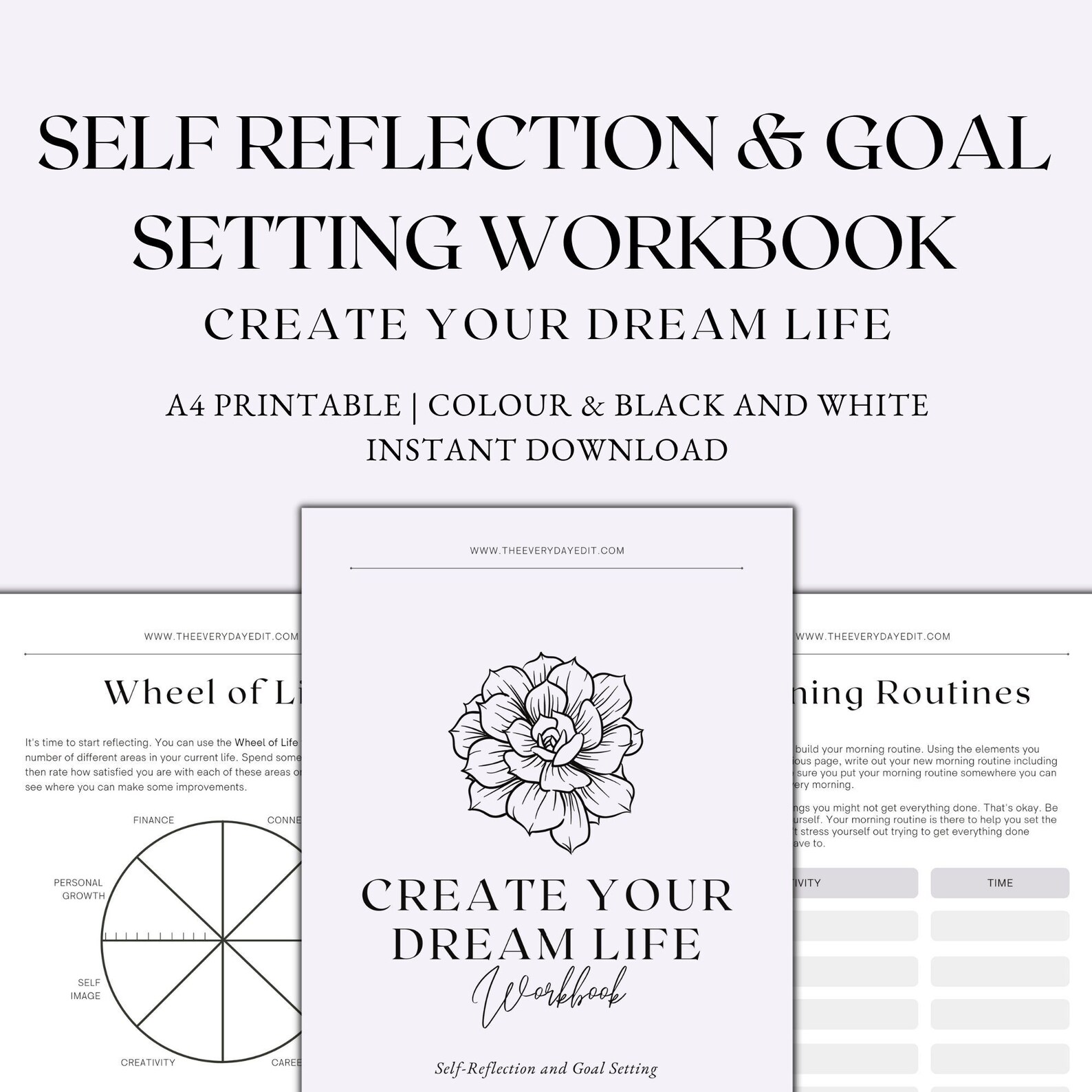 Self-reflection & Goal Setting Workbook, 2024 Goal Setting Workbook ...
