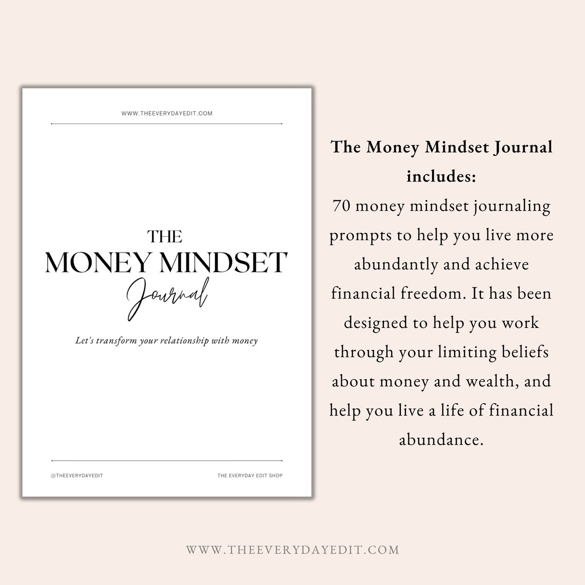 Self Development Journal Prompts Bundle Printable Journaling - Etsy