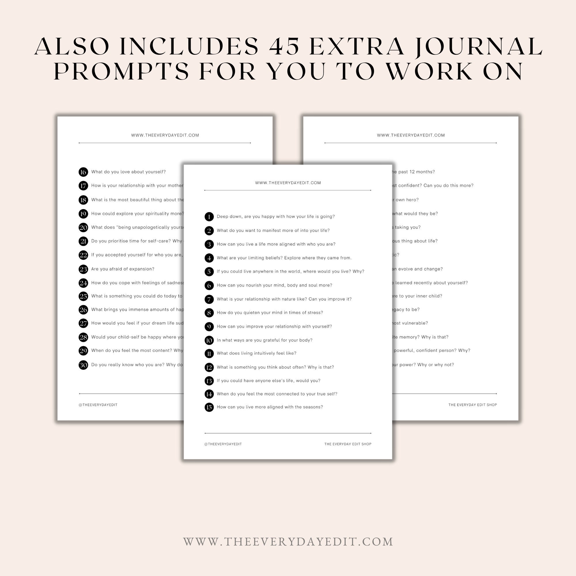 The Astrological Journal Printable, Astrology Journal Prompts, Shadow ...