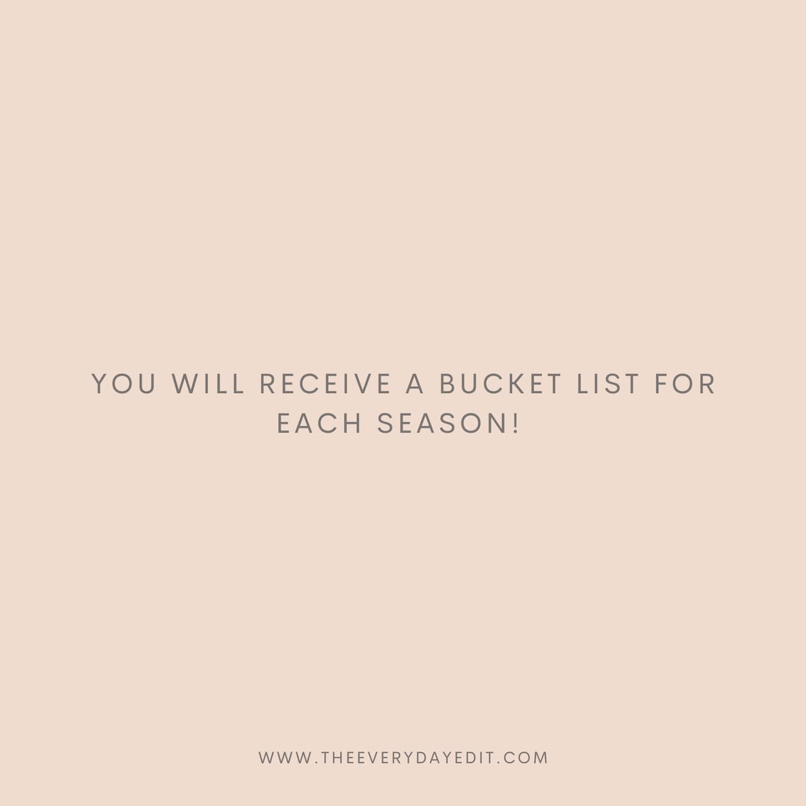 Seasonal Bucket List Printable, Spring Bucket List, Summer Bucket List ...