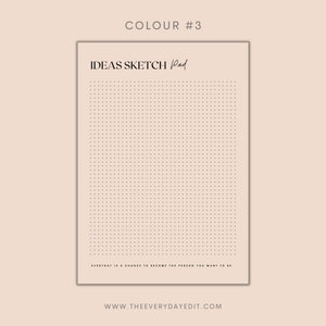 Ideas Sketch Pad Printable, Sketch Sheet Printable, Notes Page ...