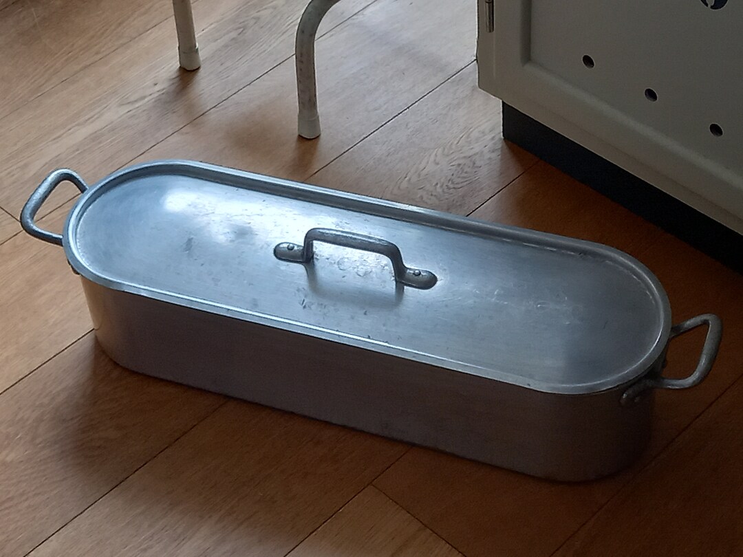 XL Vintage French Aluminium Fish Kettle Pan - Etsy