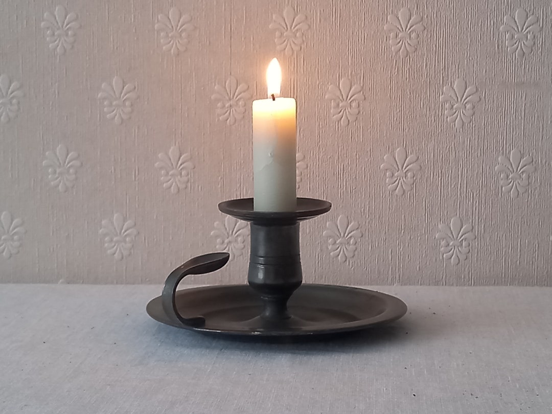 Vintage Pewter Candlestick/vintage Candlestick/pewter Candlestick - Etsy