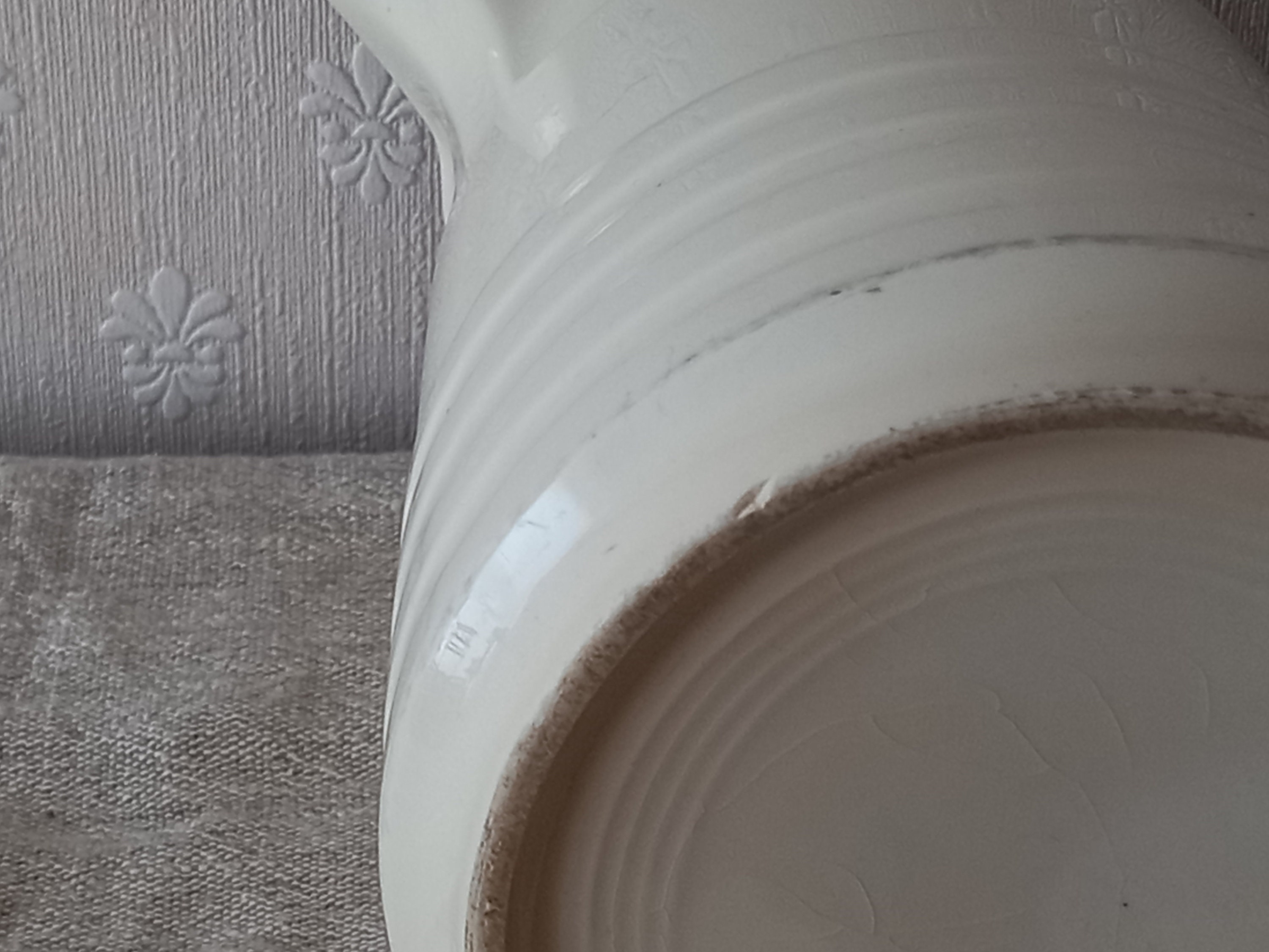 Vintage Dutch Creamware Jug Vintage Banded Pattern Jug - Etsy