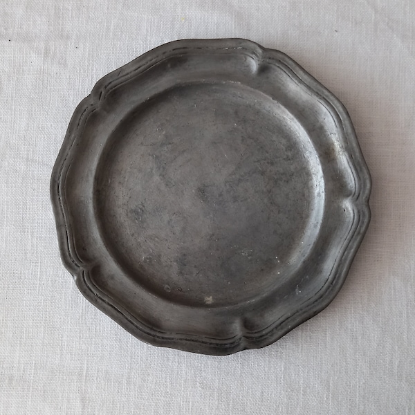 Pewter Plate - Etsy