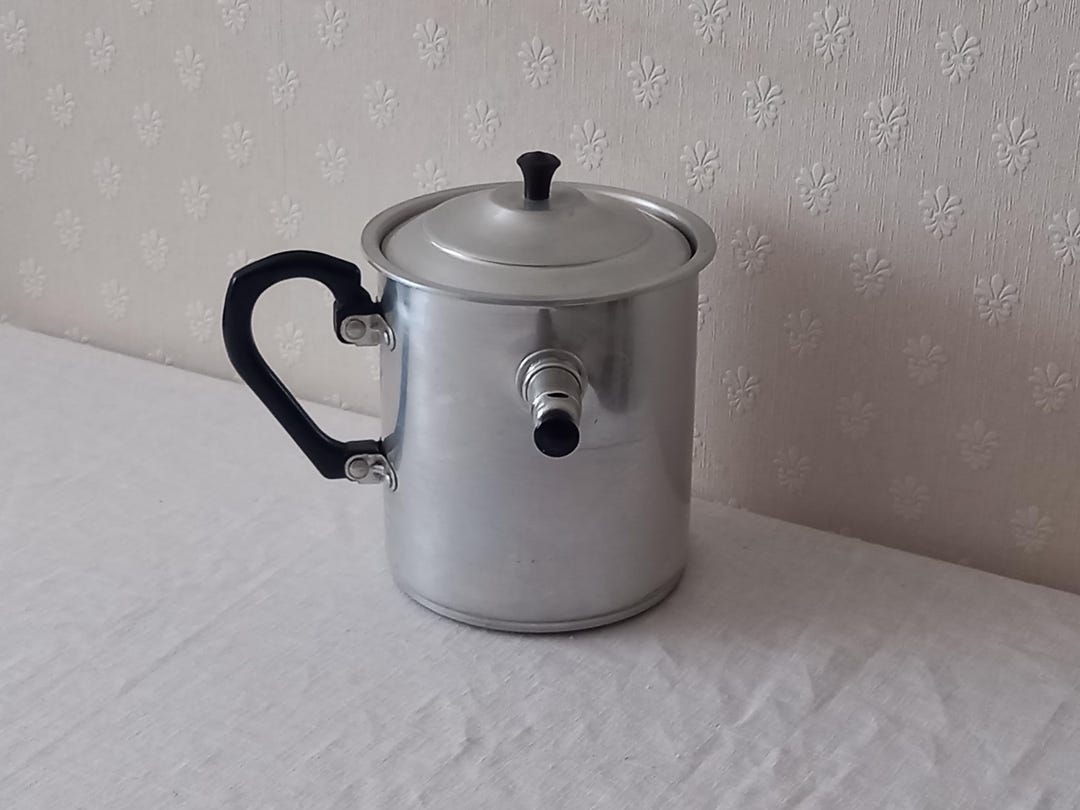 Dutch Vintage Pure Aluminium Milk Cooker - Etsy